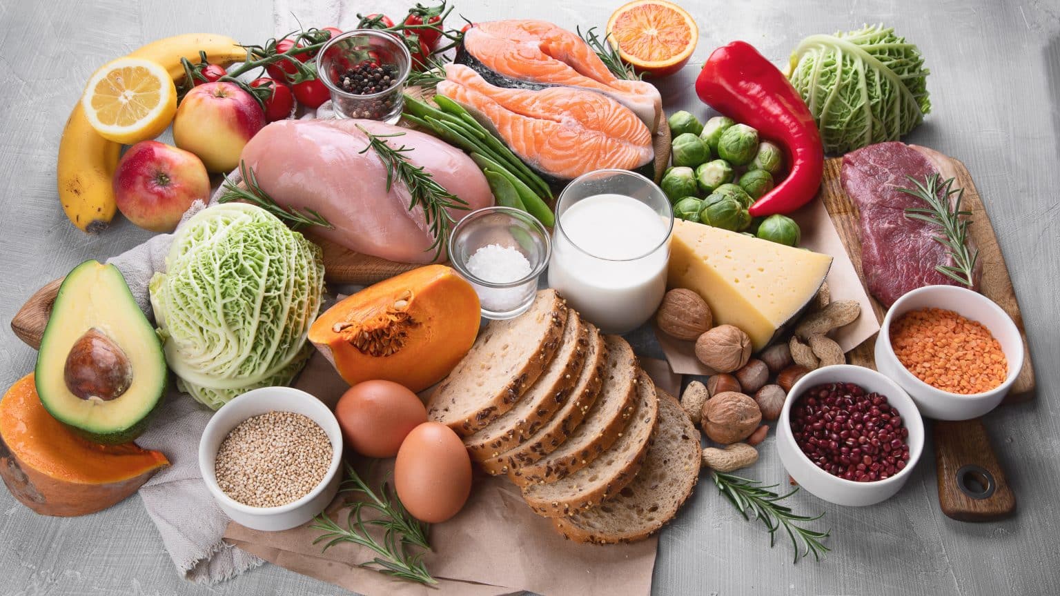 Five Food Groups For A Balanced Tingkat Meals